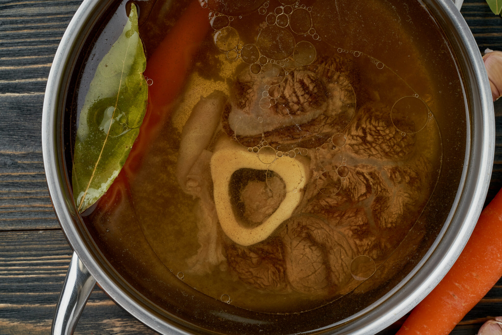 German Style Beef Broth - Rinderbrühe
